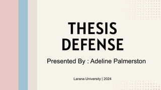 Beige Pastel Minimalist Thesis Defense Presentation.pptx