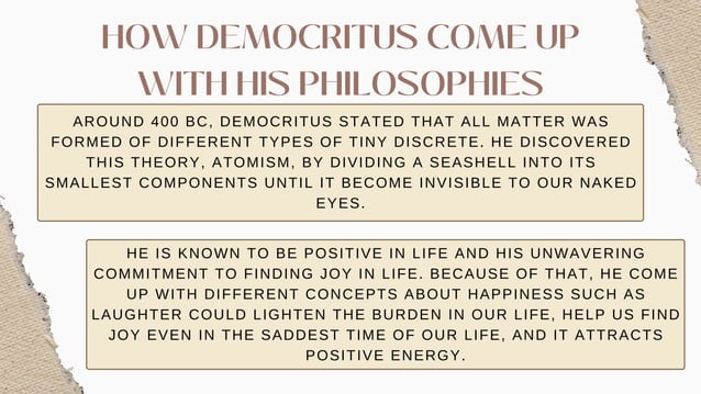 john locke and democritus | PPT