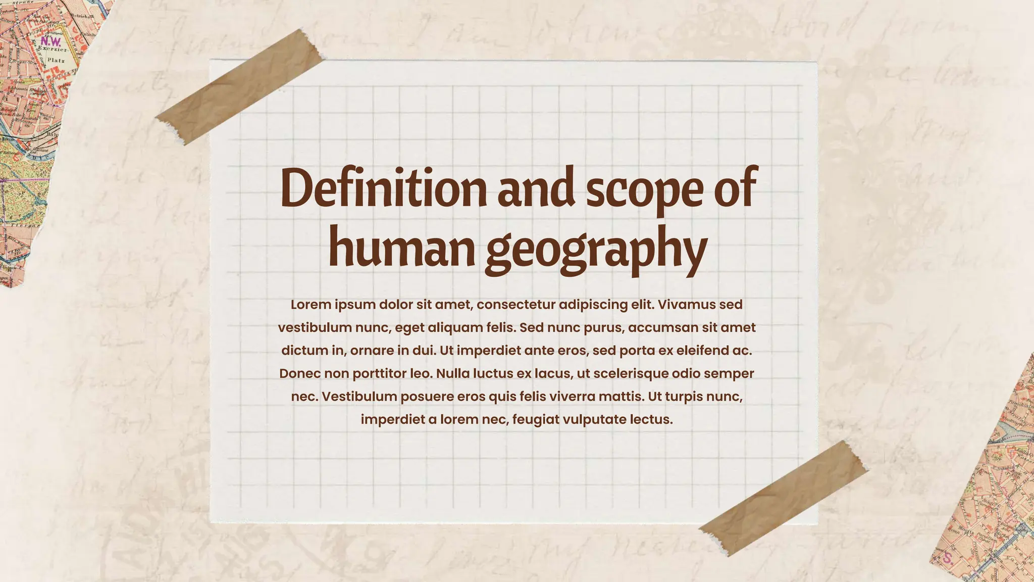 Beige Scrapbook Geography Presentation Pptx Pptx