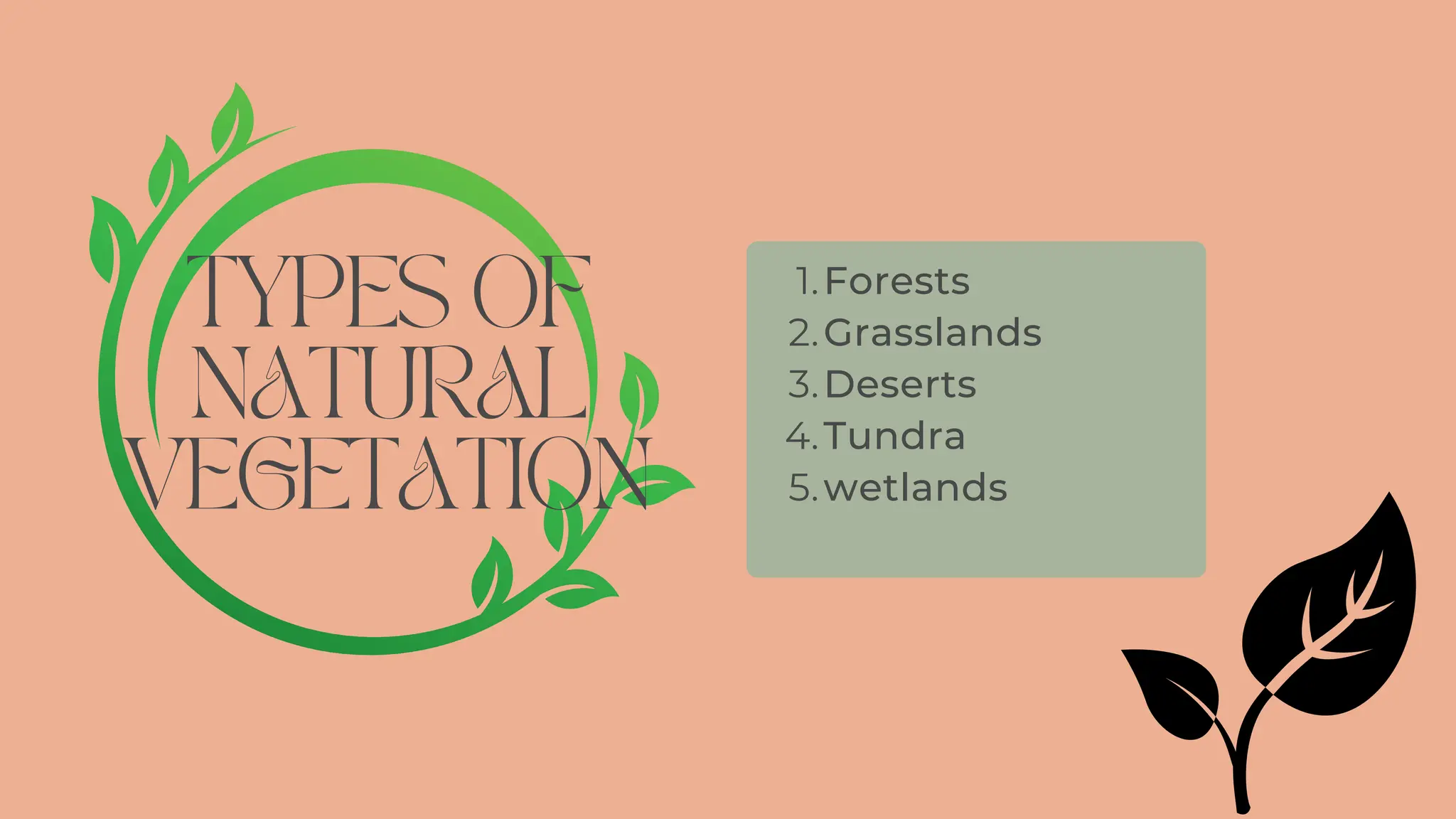 Natural vegetation and benefits of vegetation | PDF