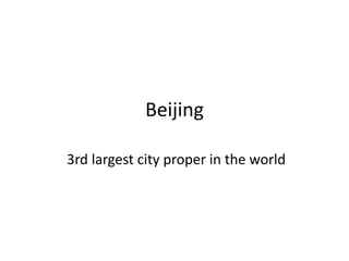 Beijing | PPTX