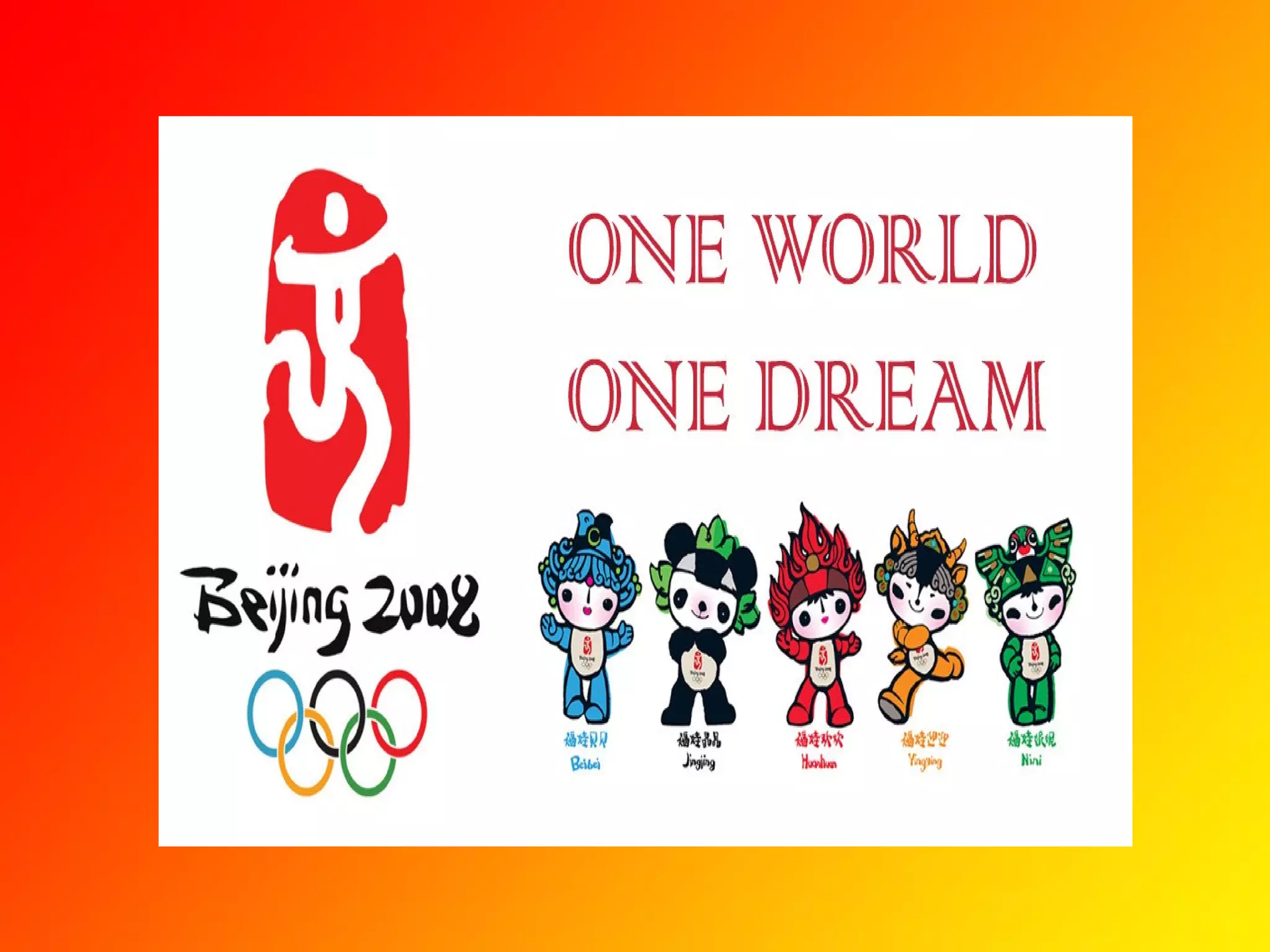 Beijing Olympic Light Display | PPT