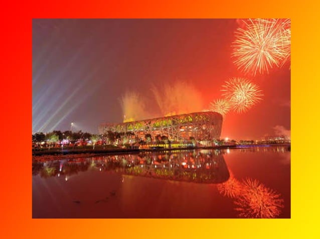 Beijing Olympic Light Display | PPT