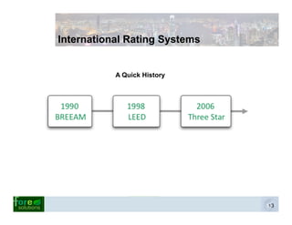 Gunnar Hubbard- LEED vs Three Star Green Building Rating Systems | PDF