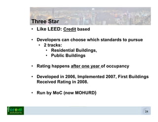 Gunnar Hubbard- LEED vs Three Star Green Building Rating Systems | PDF
