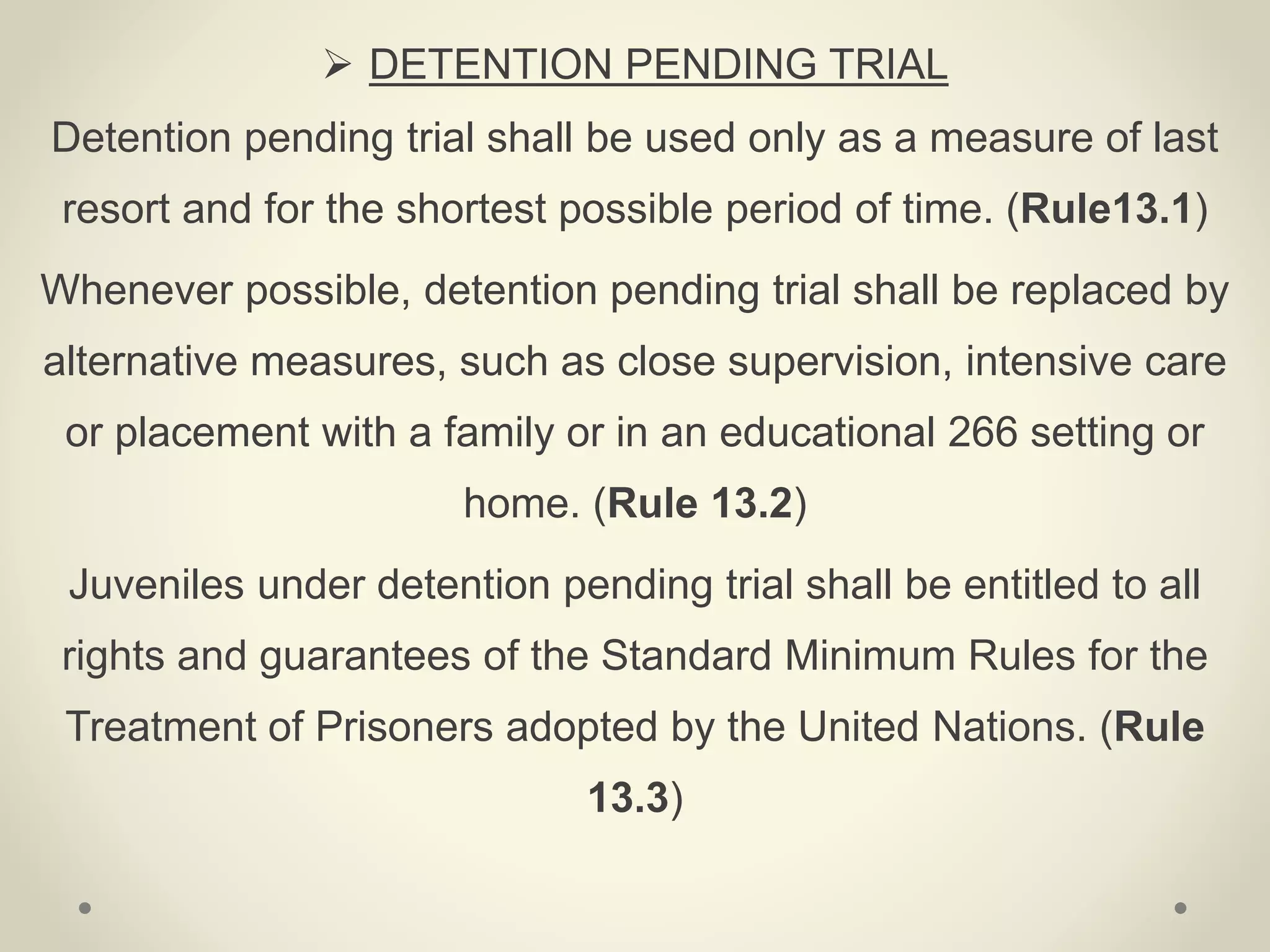 Beijing rules | United Nations Standard Minimum Rules for the ...
