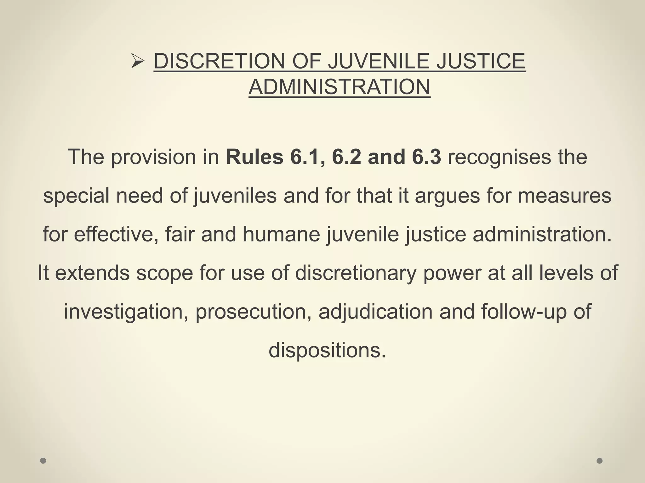 Beijing rules | United Nations Standard Minimum Rules for the ...
