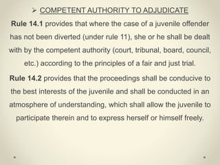 Beijing rules | United Nations Standard Minimum Rules for the ...