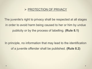 Beijing rules | United Nations Standard Minimum Rules for the ...