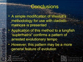 'Living fossil' vertebrates and rates of morphological evolution | PPT