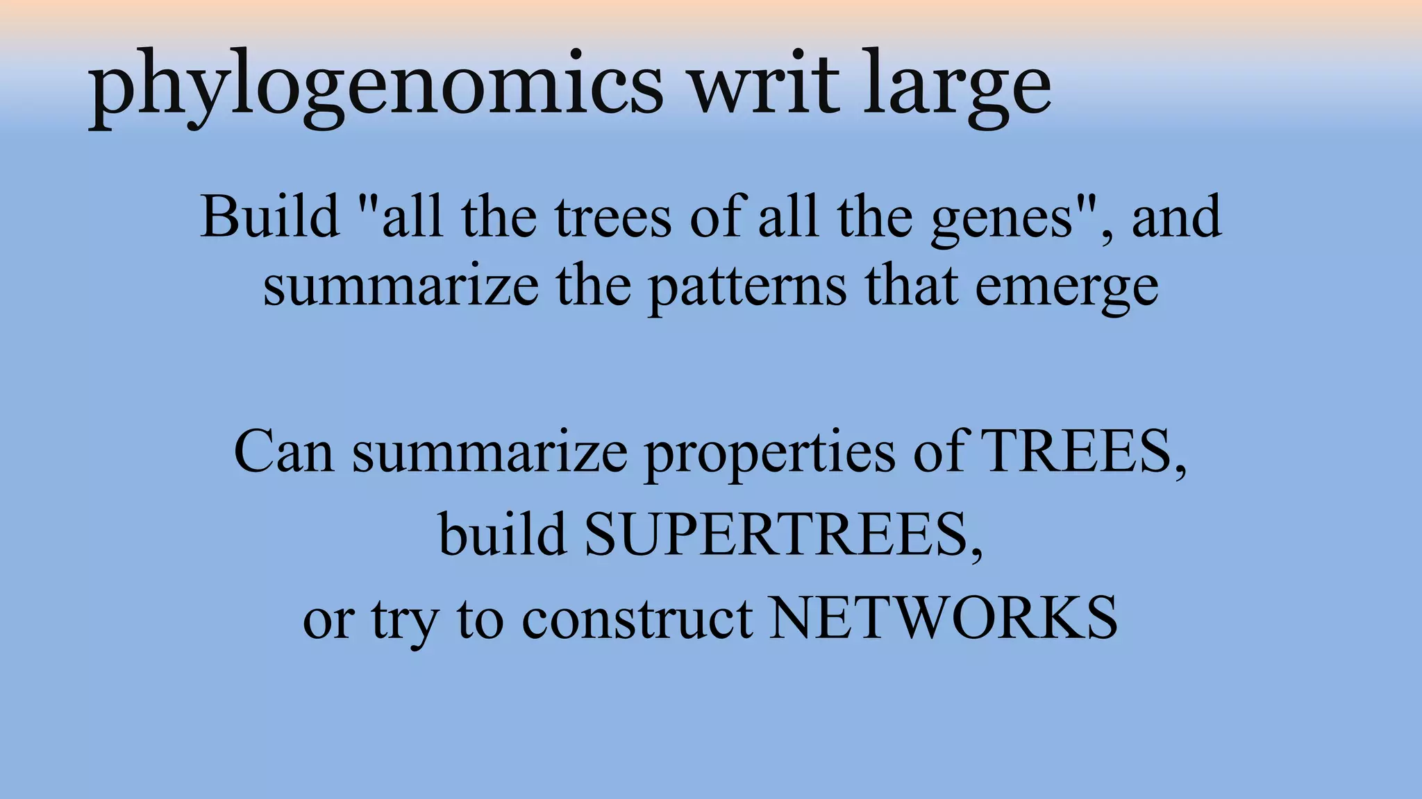 Rob Beiko - #SMBE12 presentation | PPT