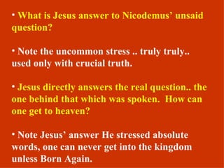 Being Born Again Part 2 | PPT