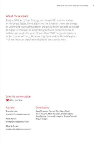 Being Digital, Fast-forward to the Right Digital Strategy | PDF