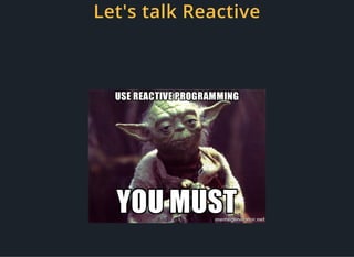 Being Reactive with Spring | PDF