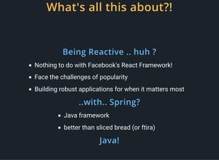 Being Reactive with Spring | PDF