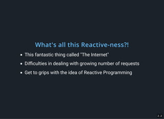Being Reactive with Spring | PDF