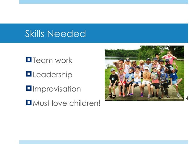 Being a Camp Counselor | PPT