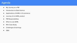 Being a Data Science Product Manager | PDF