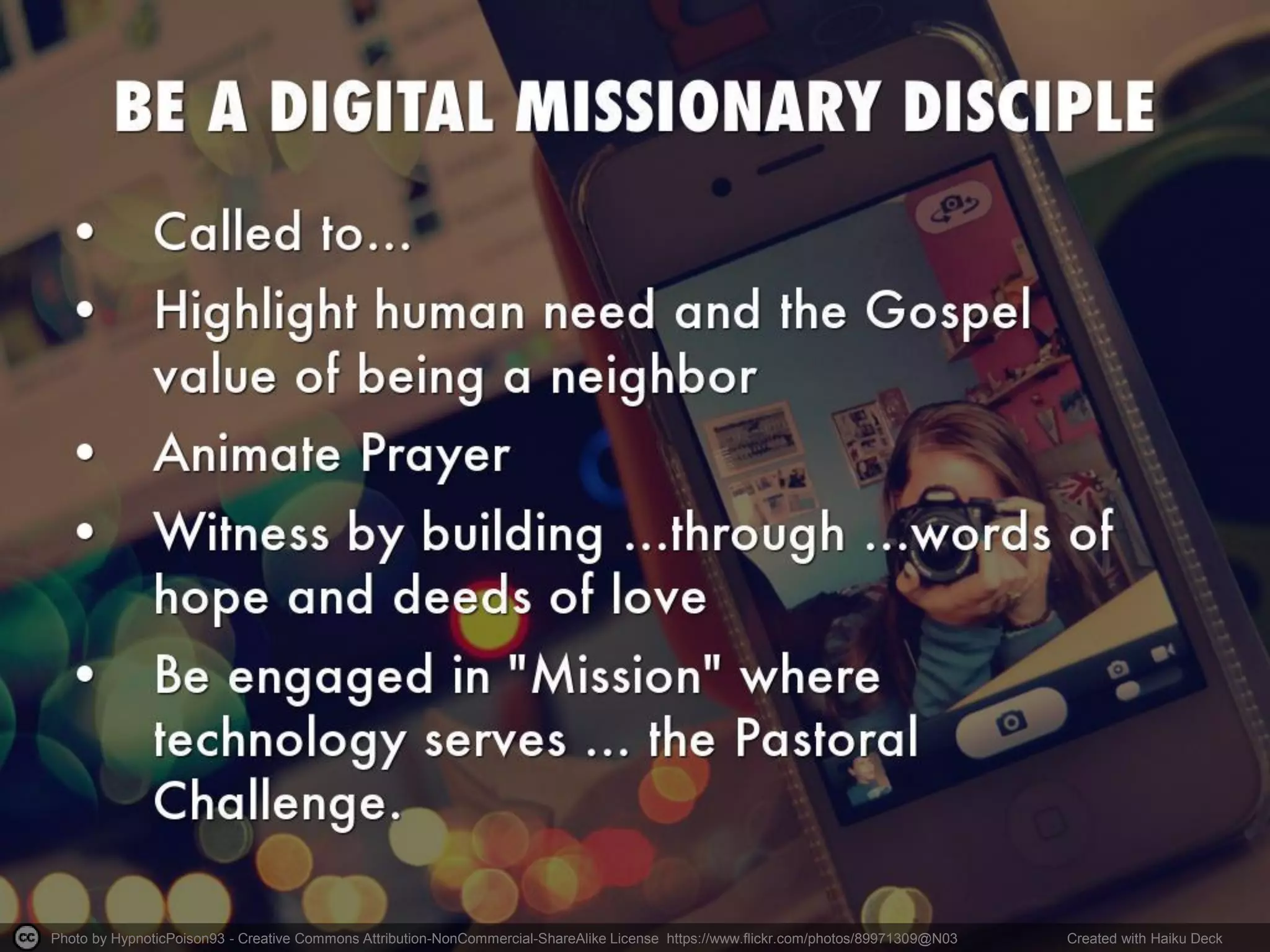 Being A Digital Missionary Disciple | PPT