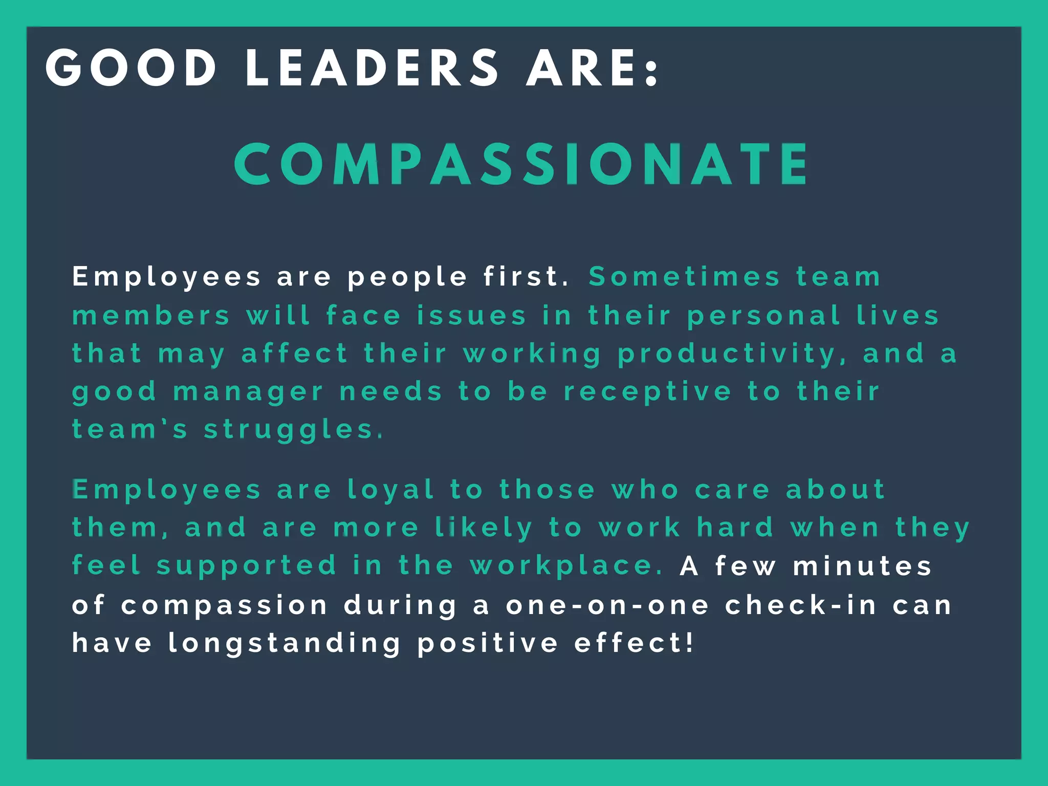 Being a Good Person Can Make You a Better Leader | PPT