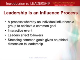 Being a leader | PPTX
