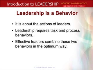 Being a leader | PPTX