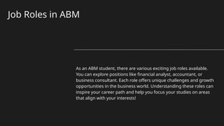 Being an ABM Student.pptxxx.pptxx.xxxabm | PPTX