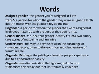 Being an ally to trans | PPTX