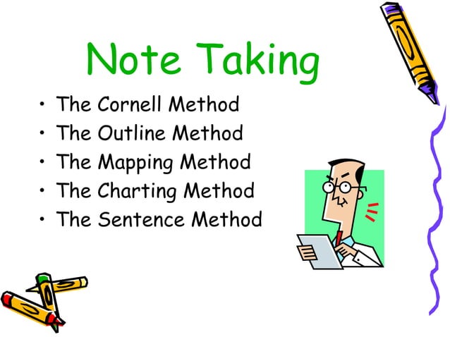 Being an Effective Student: Taking Notes | PPT