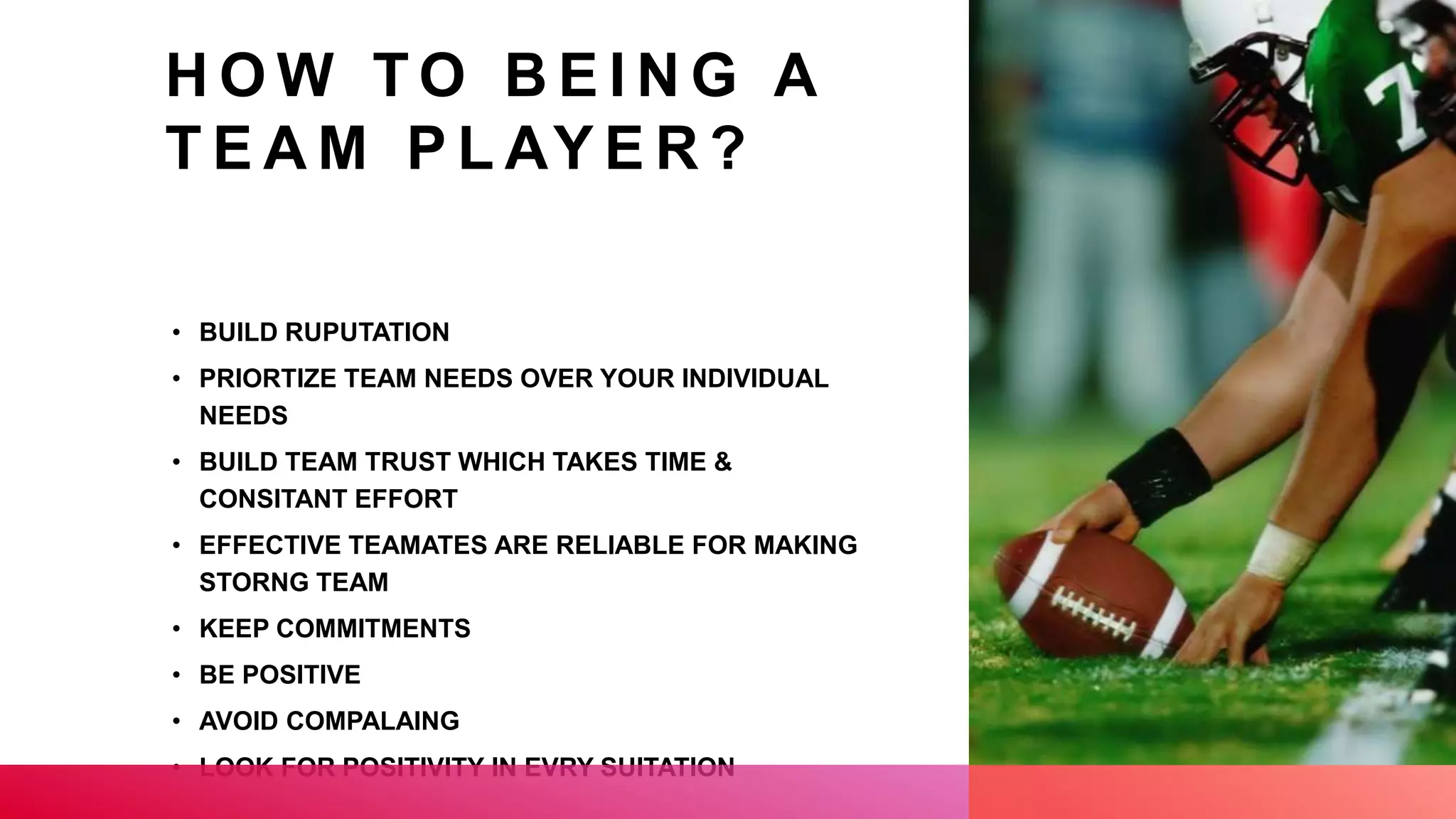 Being an effective team member | PPTX