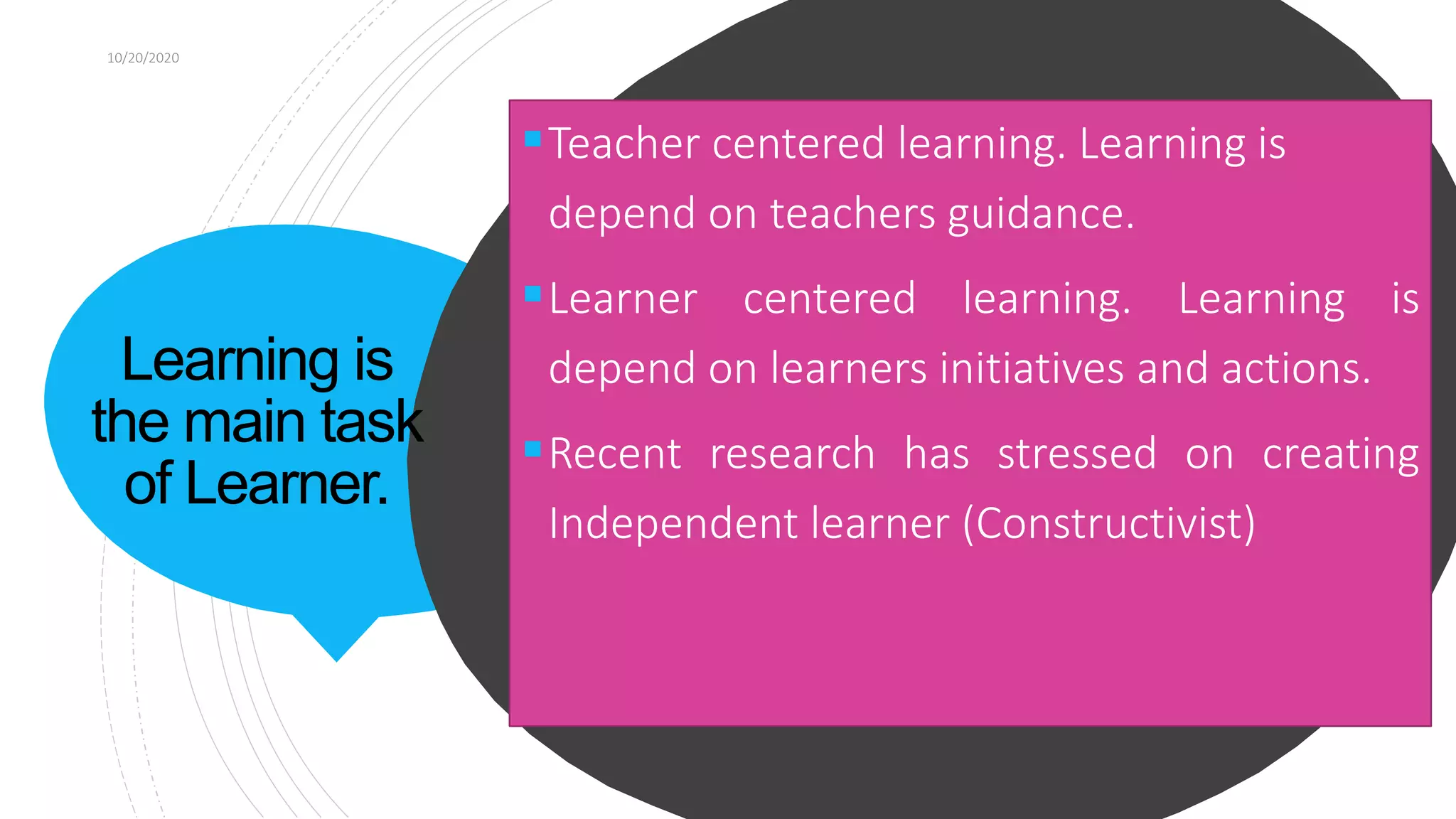 Being an independent learner | PPTX