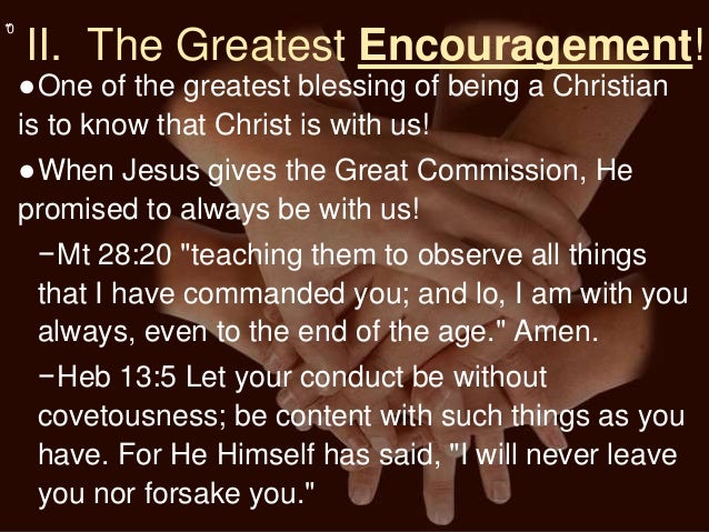 Being a servant of God!