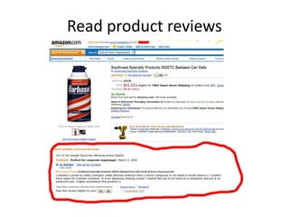 Being a smart consumer | PPTX