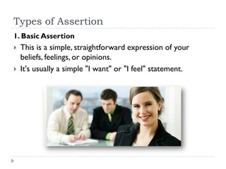 Being assertive | PDF