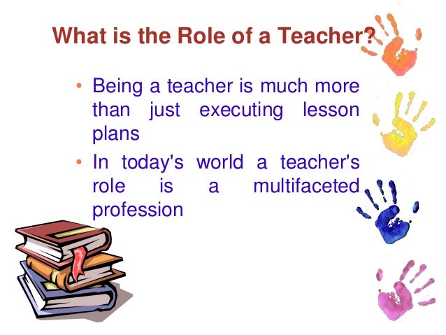 Being a teacher