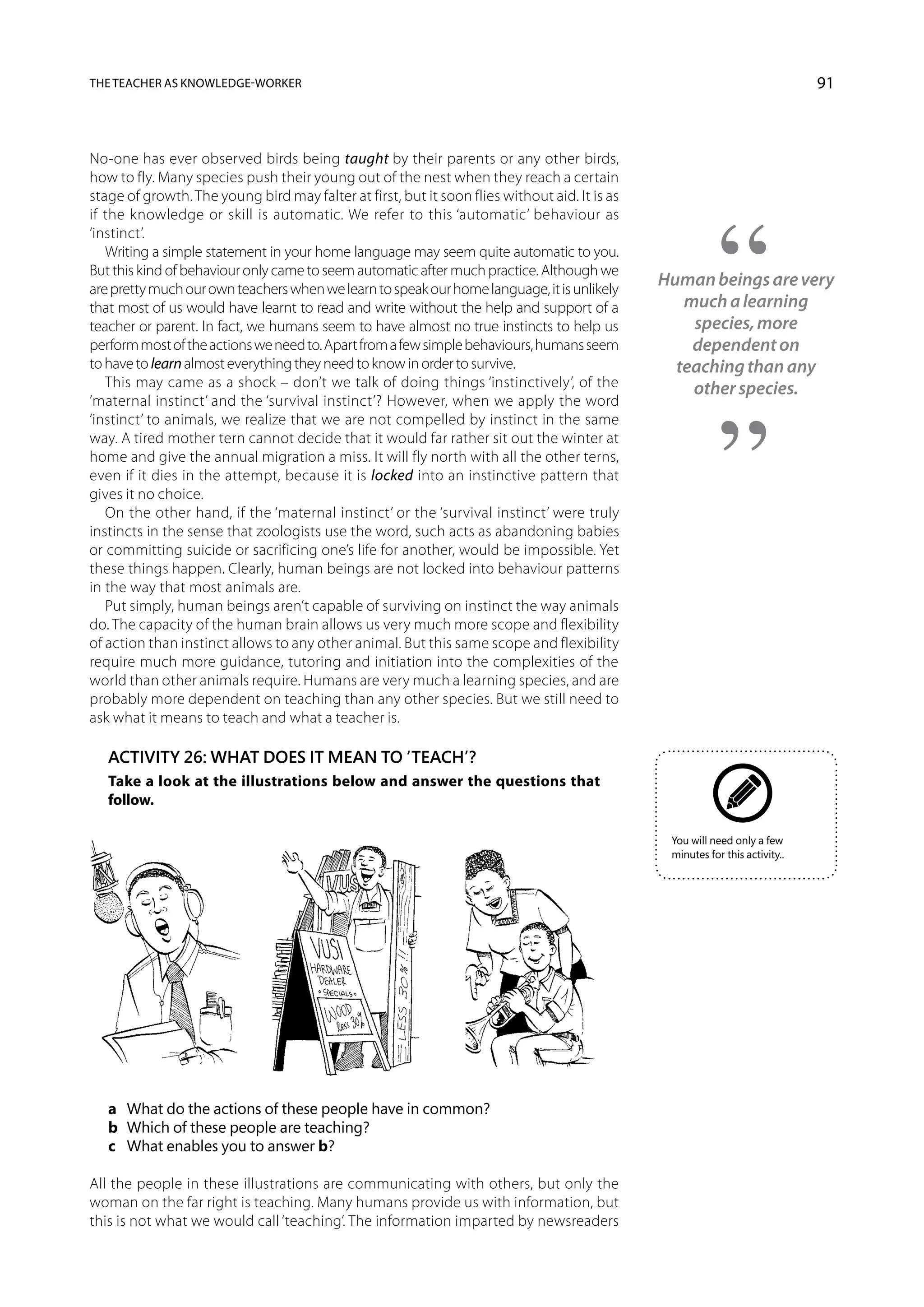 Being a Teacher: Section Five - The teacher as knowledge–worker | PDF