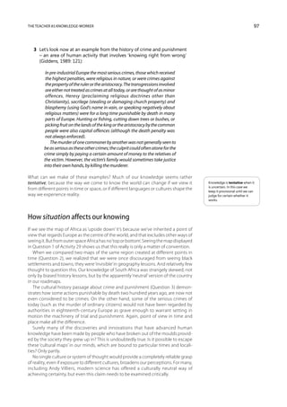 Being a Teacher: Section Five - The teacher as knowledge–worker | PDF
