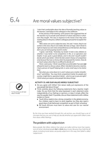 Being a Teacher: Section Six - Teachers, values and society | PDF