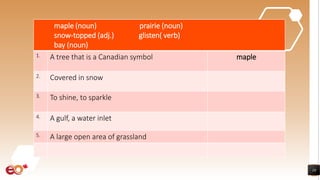 Being Canadian - Based on Nice Idioms.pptx