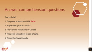 Being Canadian - Based on Nice Idioms.pptx