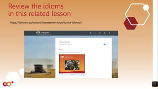 Being Canadian - Based on Nice Idioms.pptx