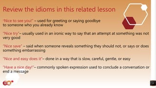 Being Canadian - Based on Nice Idioms.pptx