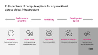 Being cloud native with IBM cloud | PPT