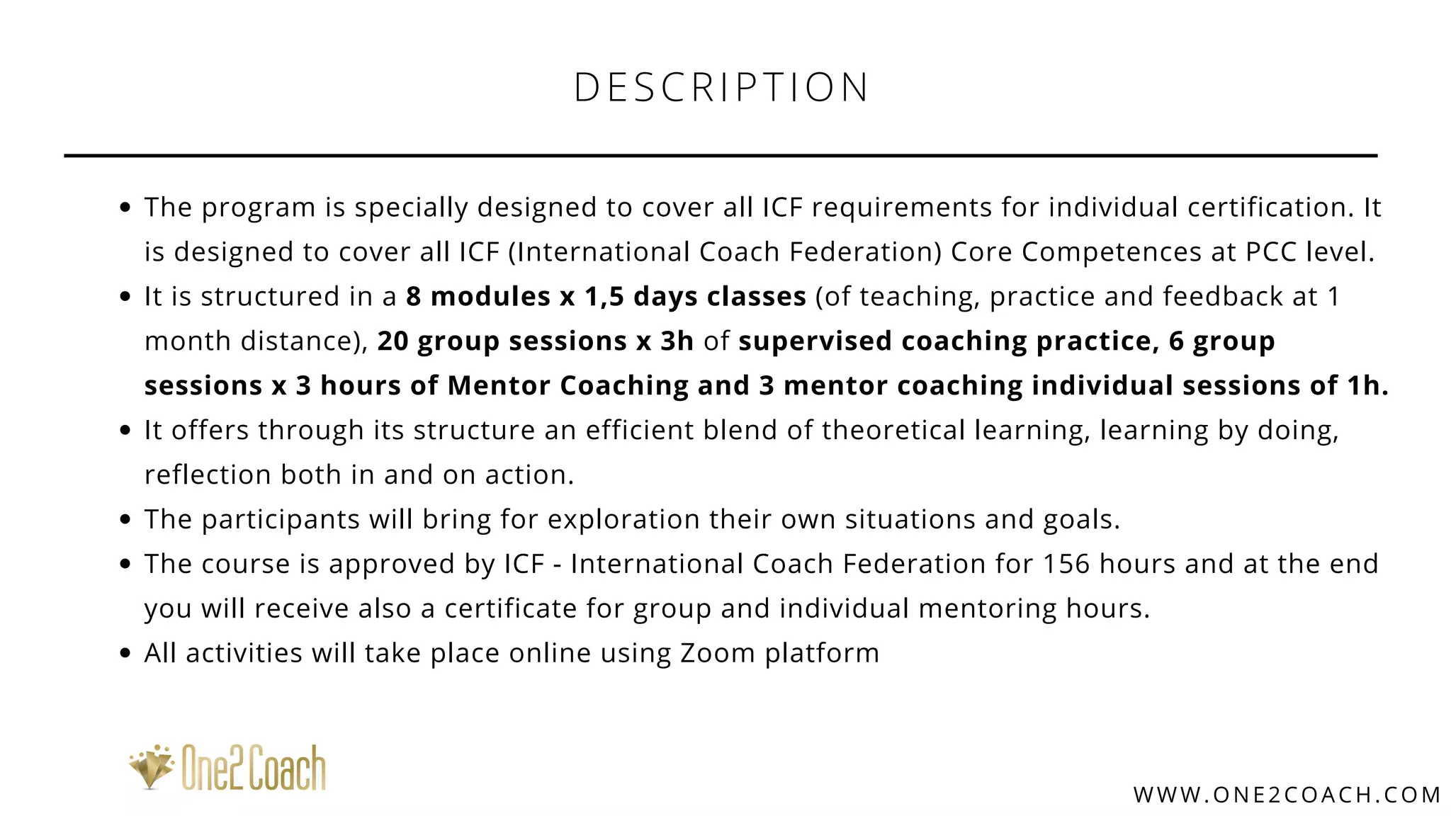 Being Coach(ed) - Essential Coaching Skills ACSTH | PPT