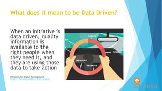 Being data driven (salanga) | PPT