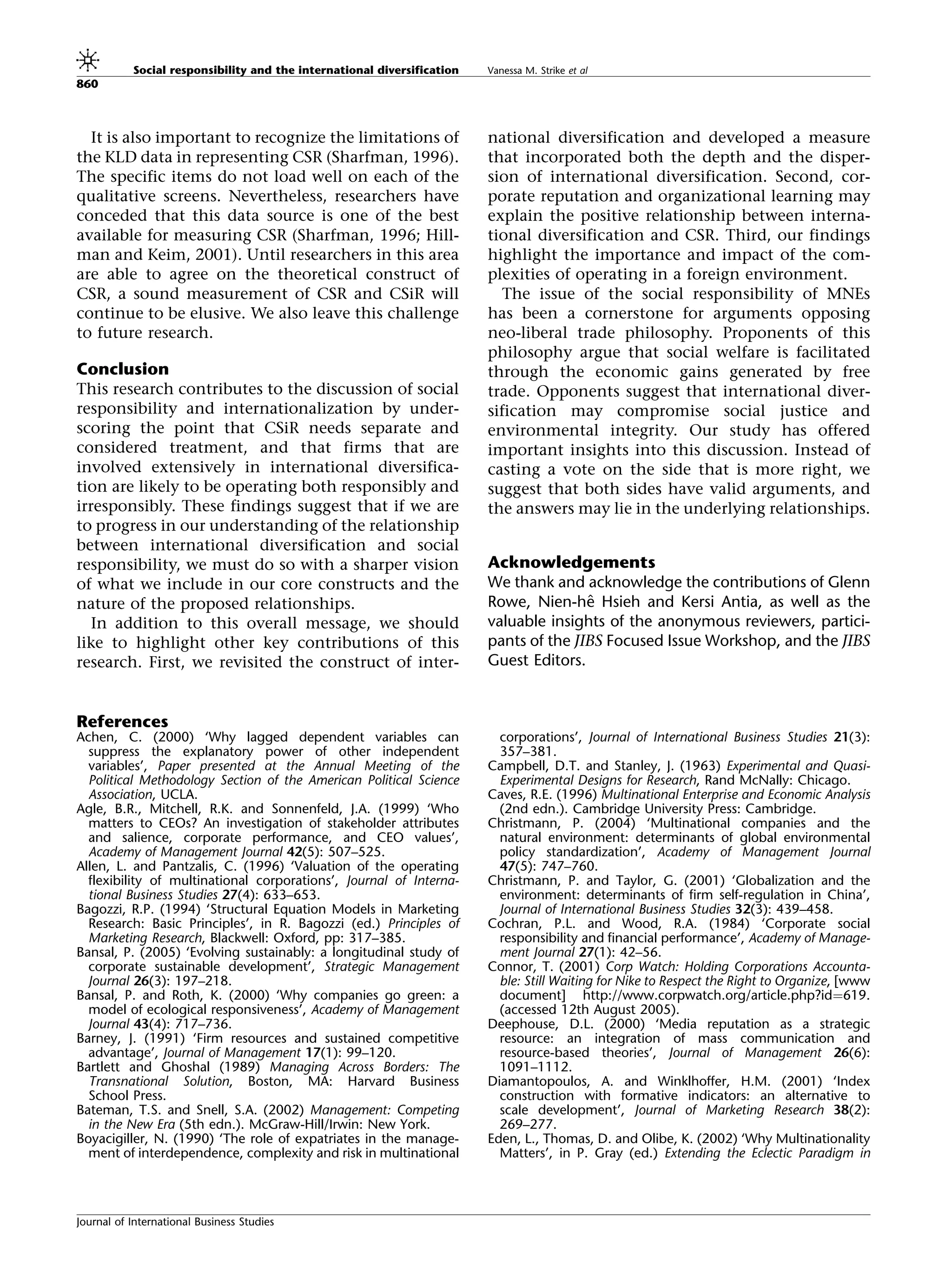 Being good while being bad social responsabilty | PDF