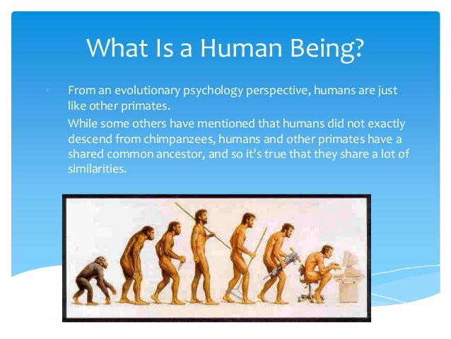 human being into being human