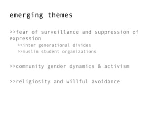 contested space and constructions of identity: "being muslim" in new ...