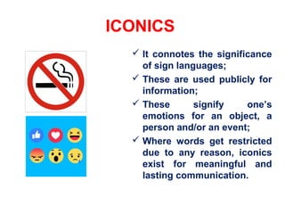 Being non verbal | PPT