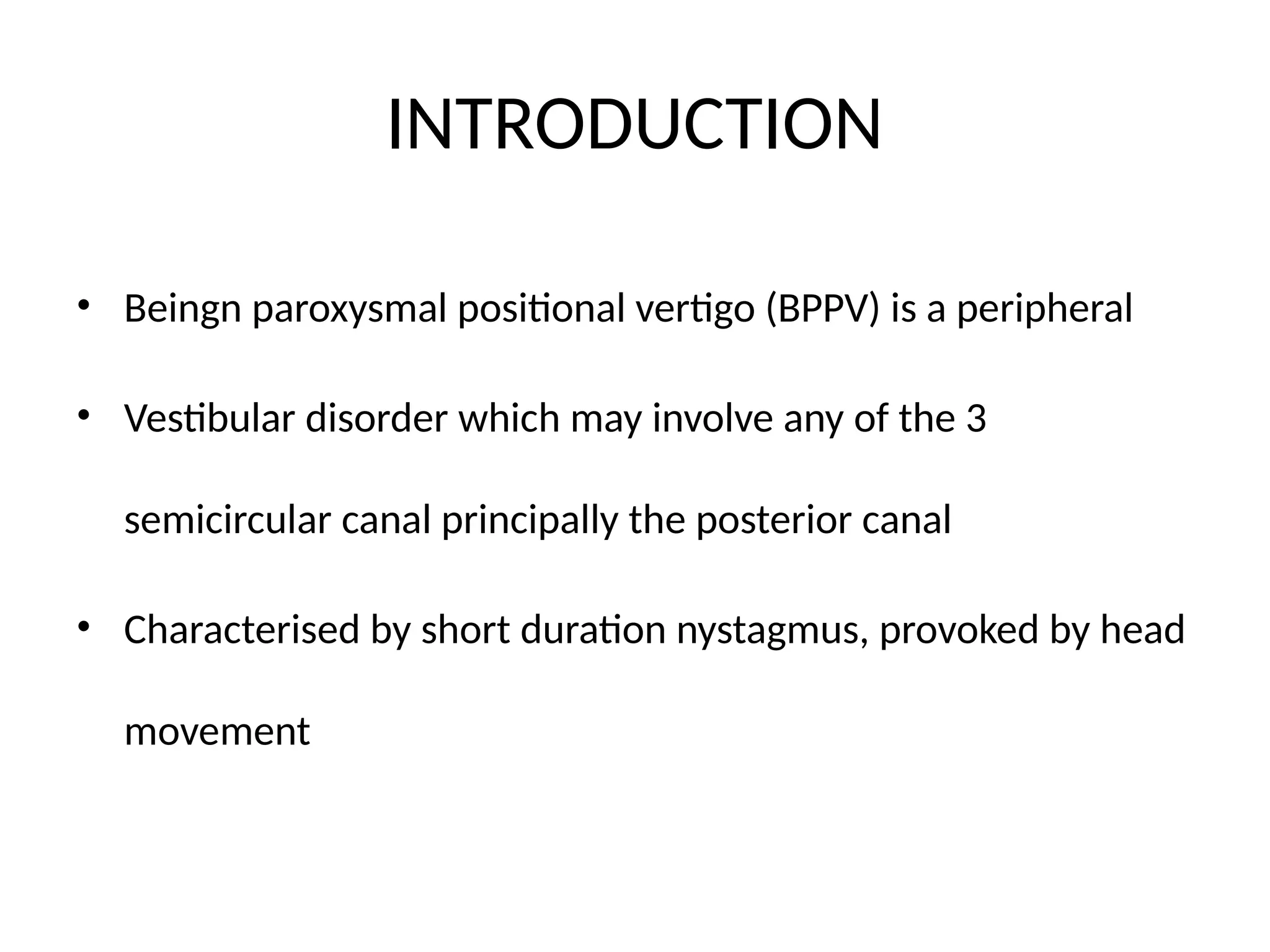 BENIGN PAROXYSMAL POSITIONAL VERTIGO.pptx